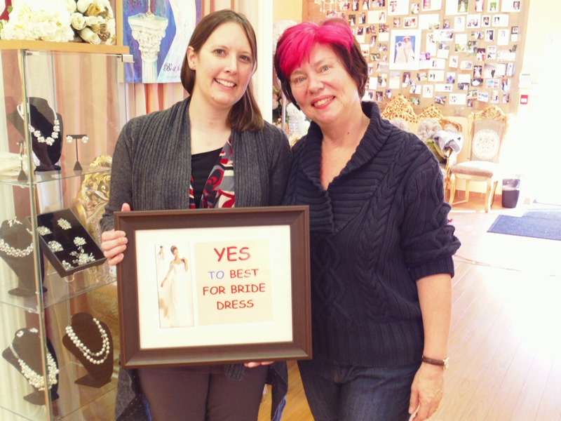 Look who said YES to the Dress at Best for Bride