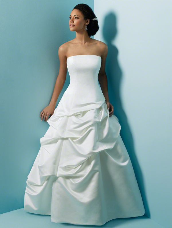 Wedding Dress - Alfred Angelo Collection - 1645 Satin | AlfredAngelo ...