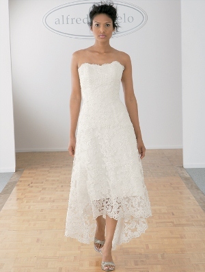 Wedding Dress - Alfred Angelo Collection - 1774NT Lace on Net ...