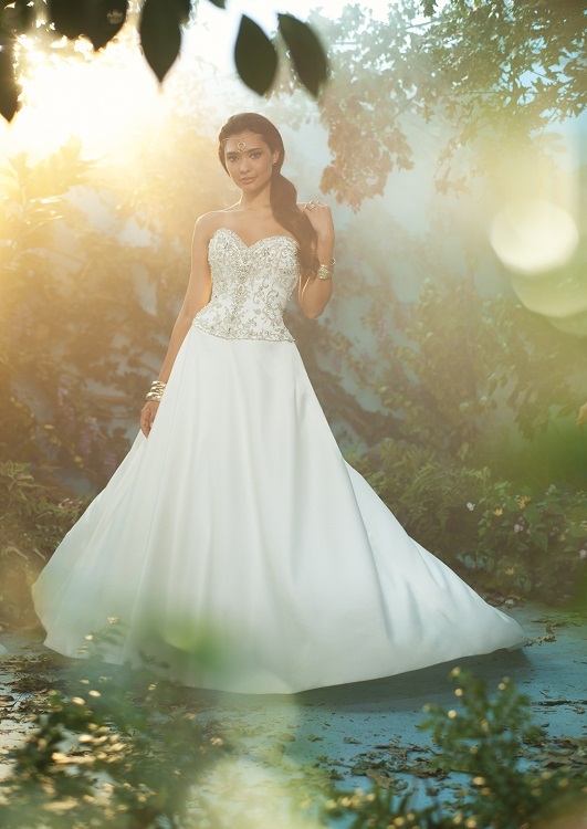 Wedding Dress - DISNEY ALFRED ANGELO COLLECTION - 222 JASMINE - Net ...
