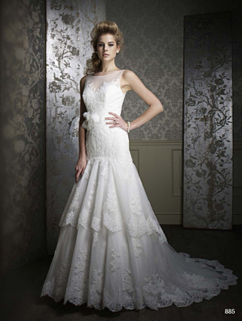 Wedding Dress - Alfred Angelo Sapphire 2014 Collection - 885 - Modern ...