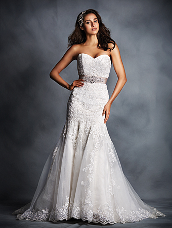 Wedding Dress - ALFRED ANGELO BRIDAL 2015 Collection - 2506 - Modern ...