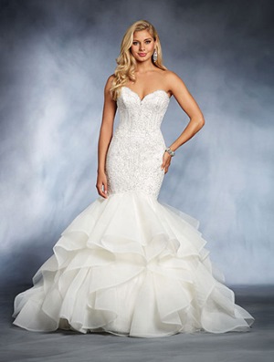 Wedding Dress - DISNEY ALFRED ANGELO COLLECTION - 264 Ariel's Disney ...