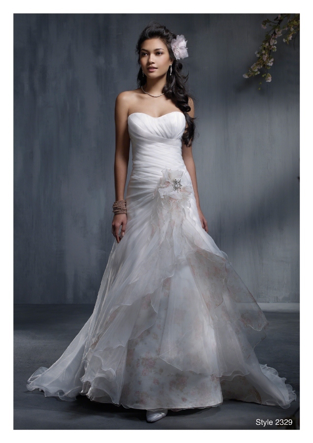 Wedding Dress - Alfred Angelo Collection - 2329 Soft Organza ...