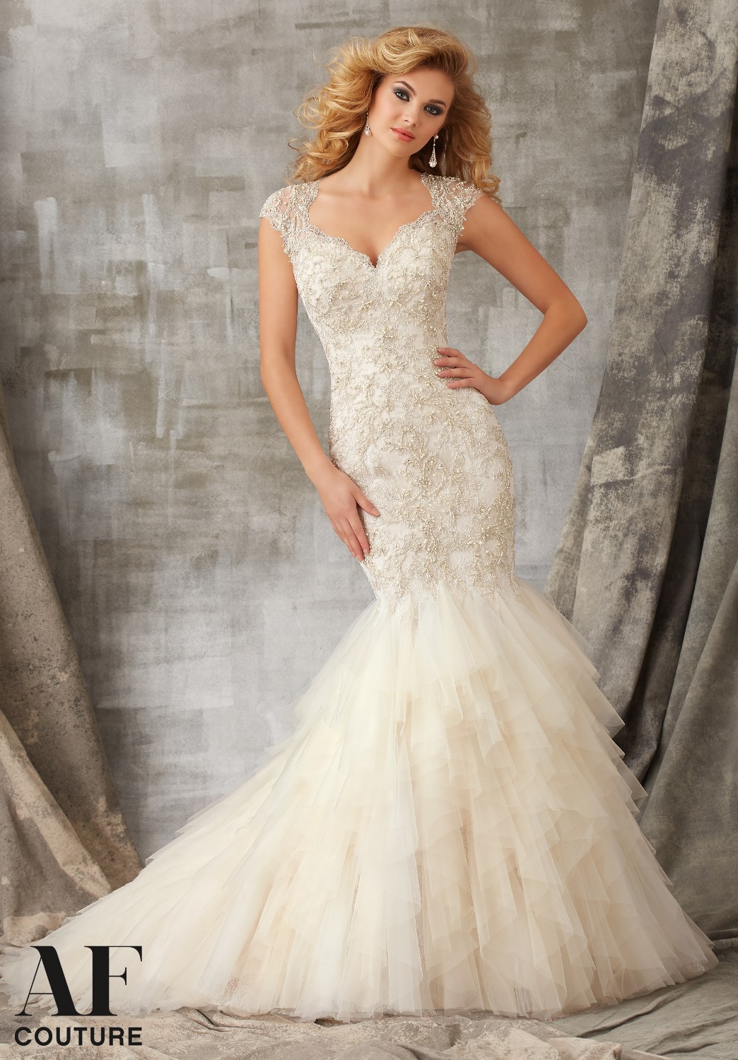 Wedding Dress - Mori Lee - Angelina Faccenda Couture FALL 2015 ...