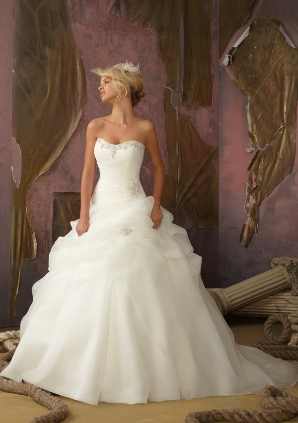 Wedding Dress - Mori Lee Bridal FALL 2012 Collection: 1858 - Crystal ...