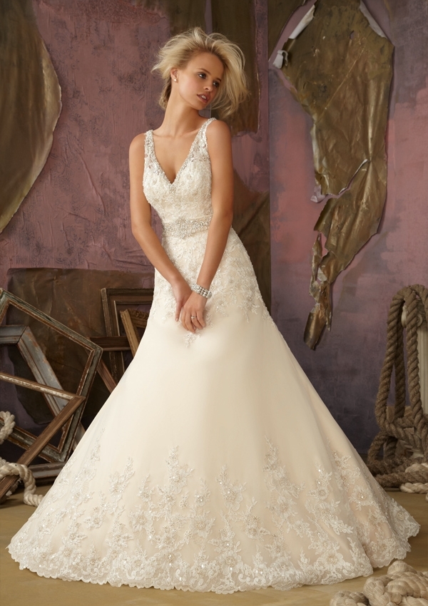 Wedding Dress - Mori Lee Bridal FALL 2012 Collection: 1867 - Crystal ...