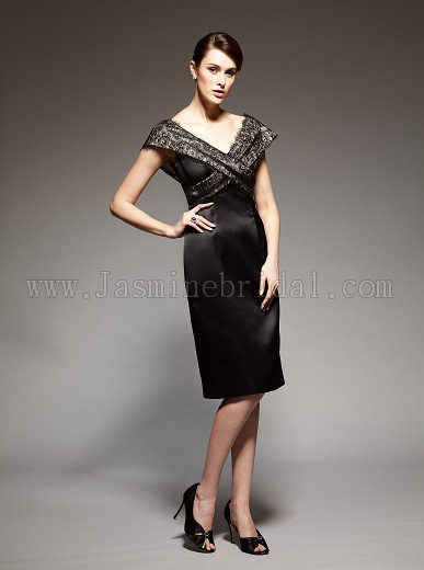 MOB Dress - JADE BLACK FALL 2012 - M140058 | Jasmine MOB Gown